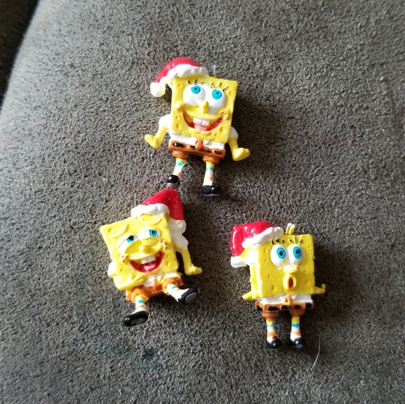 Nickelodeon | Toys | Vintage Mini Spongebob Squarepants Figures X3 ...